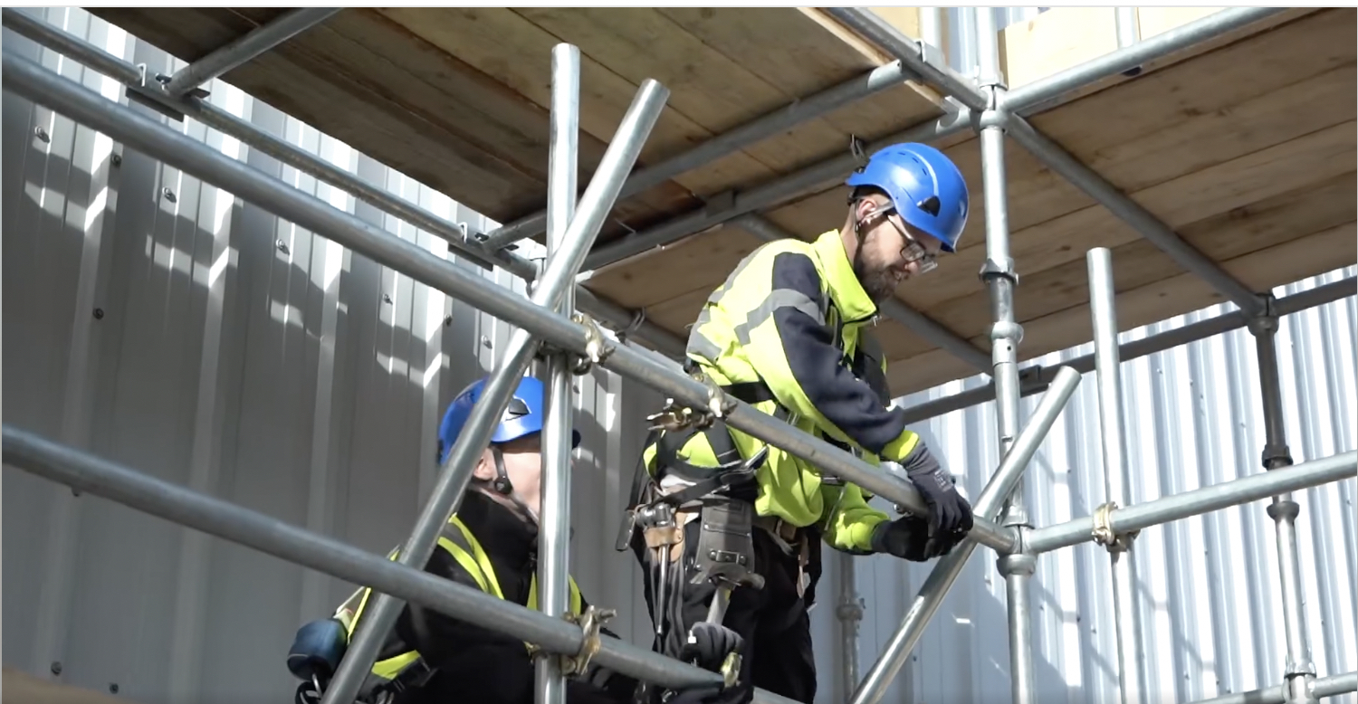 Scaffolders prior experience to count