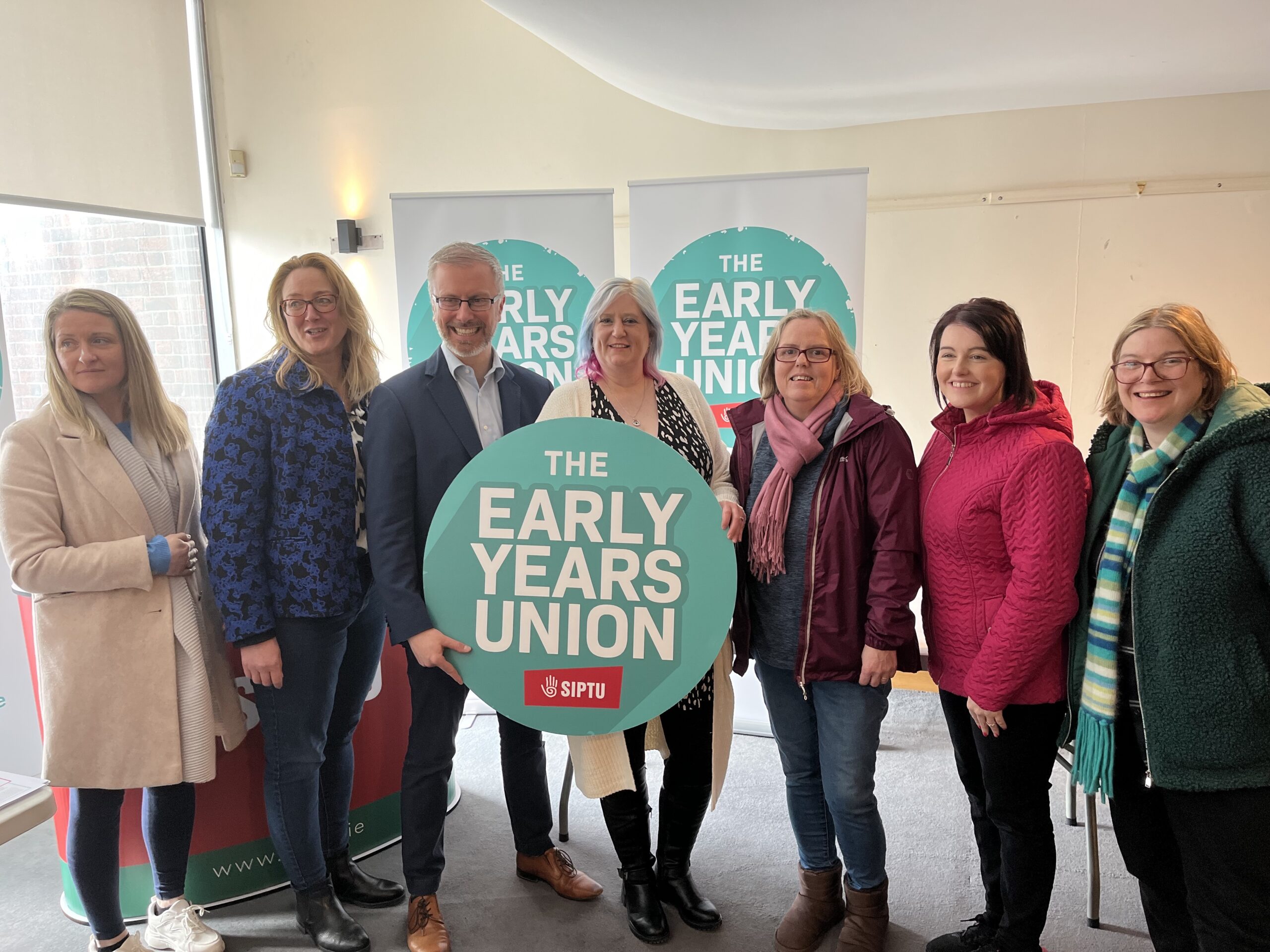 Early Years members welcomed into SIPTU Community Sector at conference