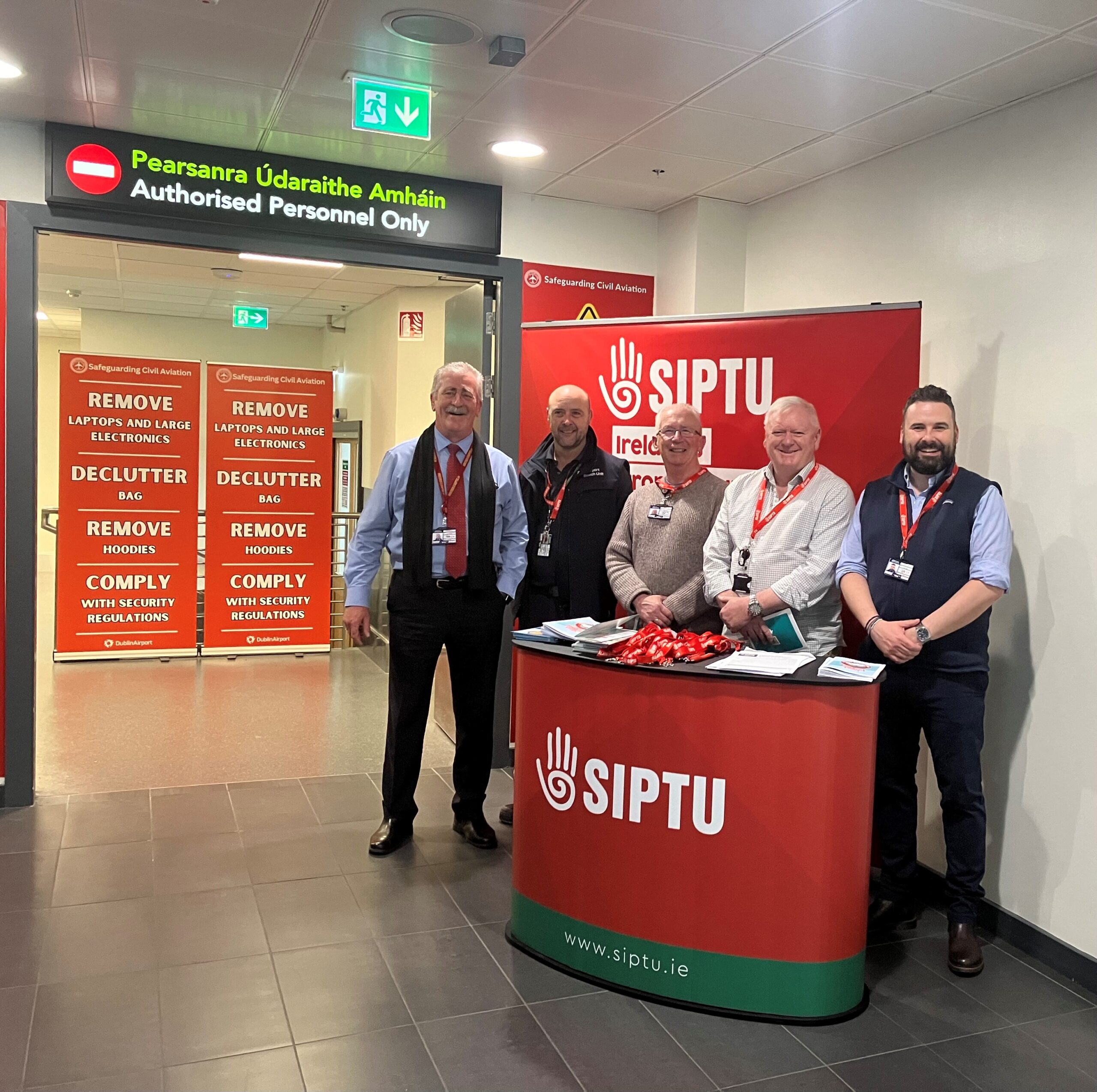 Dublin Airport embraces Trade Union Week