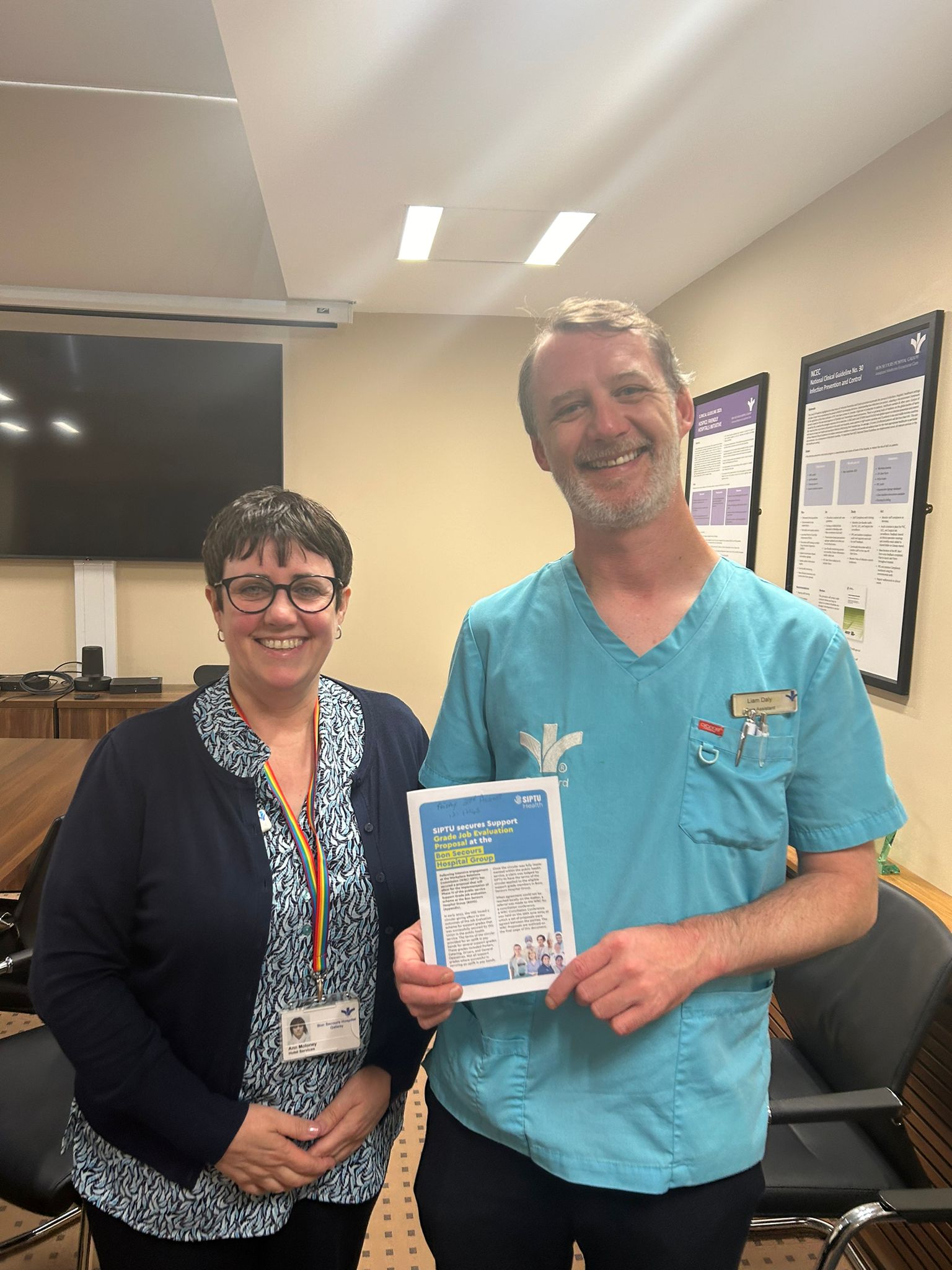 Support Grades in Bon Secours Hospital Group secure full implementation ...