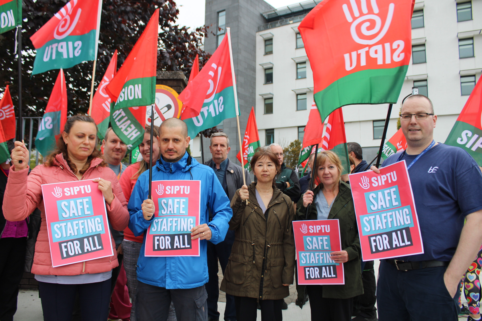 SIPTU escalate campaign in opposition to the HSE’s Pay and Numbers Strategy