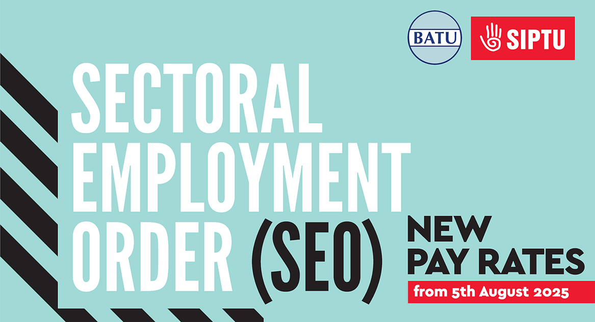 New Construction SEO rates come into force in August - SIPTU - Services ...