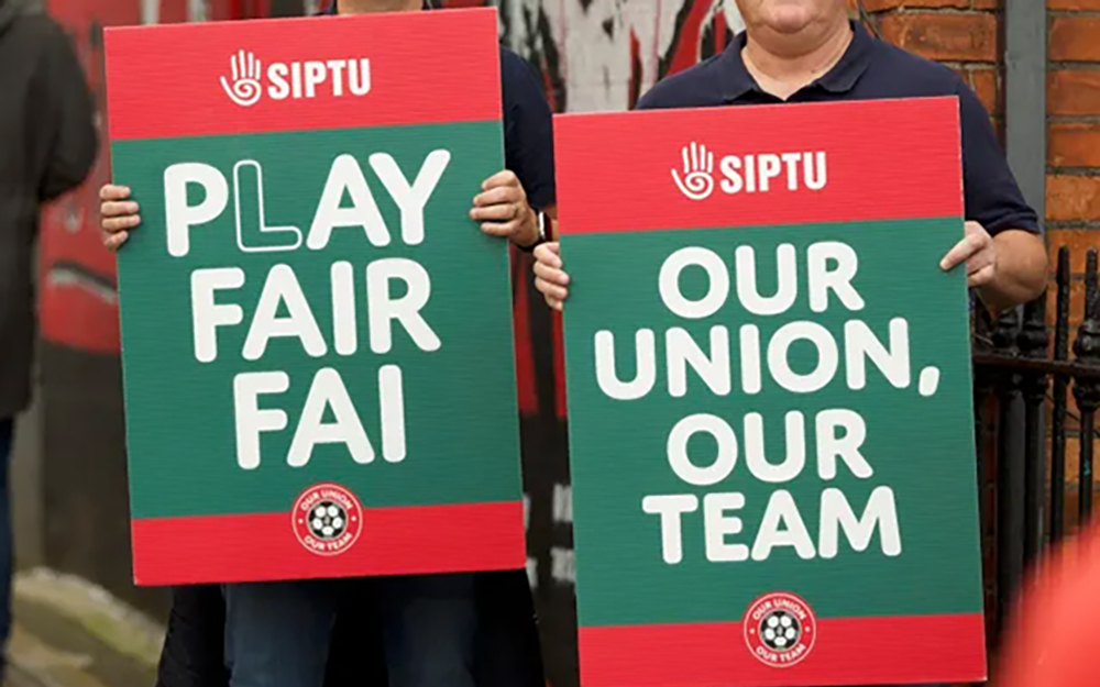 FAI workers’ Union warn current approach risks undermining Irish football